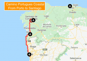Camino Portugues | Portuguese Way Coastal & Inland Routes
